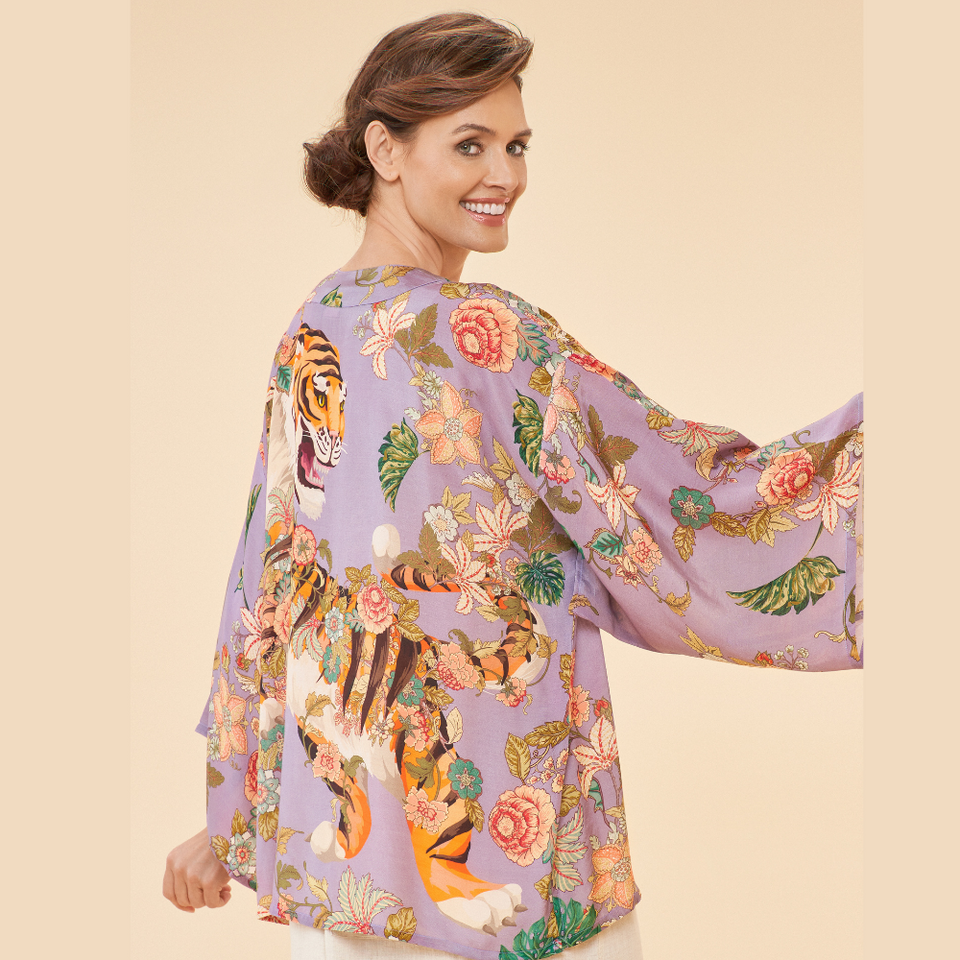 Prancing Tiger Kimono Jacket – Brick and Row